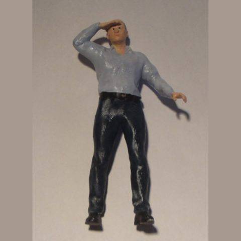 Vosper Perkasa boat Crew from 3Dclever Scale 1:24